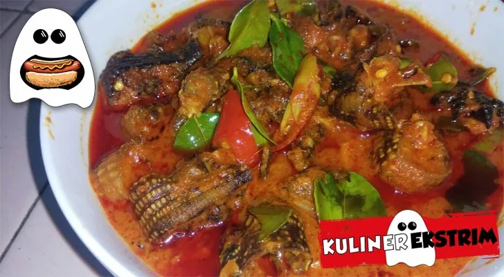 Resep Masakan Olahan Biawak Yang Ekstrim Tapi Enak